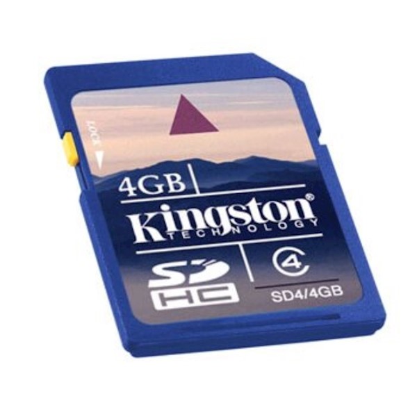 KINGSTON SD 4GB | 740617111286 | 740617111286 | Kingston | მეხსიერების ...