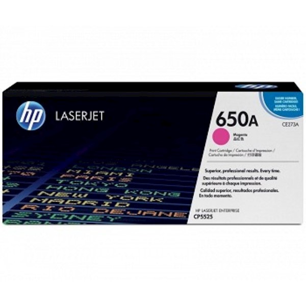 HP CE273A 650A ORIGINAL CLJ CP5525 Magenta Print Cartridge | CE273A ...