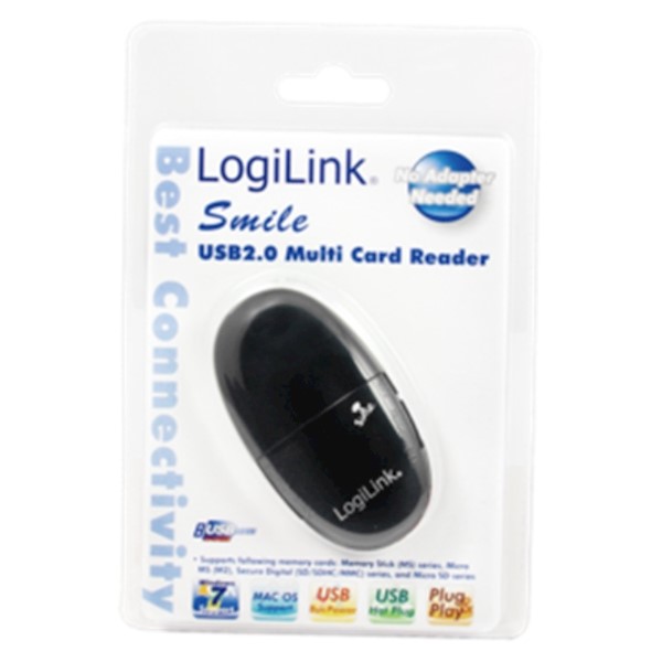 Logilink CR0031 Cardreader USB 2.0, all in one, Logilink CR0031 Cardreader USB 2.0, all in one,