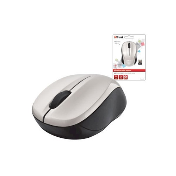 მაუსი TRUST Vivy Wireless Mini Mouse - White / 18476 | TRUST Vivy ...