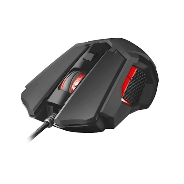 მაუსი TRUST GXT 148 OPTICAL GAMING MOUSE 3200 DPI 1.7m Braided cable 8 ...