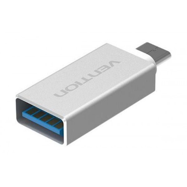 USB ადაპტერი Vention VAS-S12 USB3.0 A Female to Type-C OTG Adapter ...