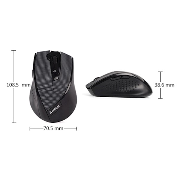 უკაბელო მაუსი A4Tech G10-730F V-TRACK WIRELESS G10 MOUSE USB, | G10 ...