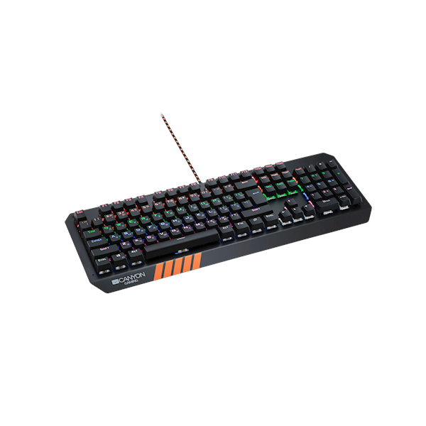 კლავიატურა CANYON Wired multimedia gaming keyboard CND-SKB6-RU | 108268 ...