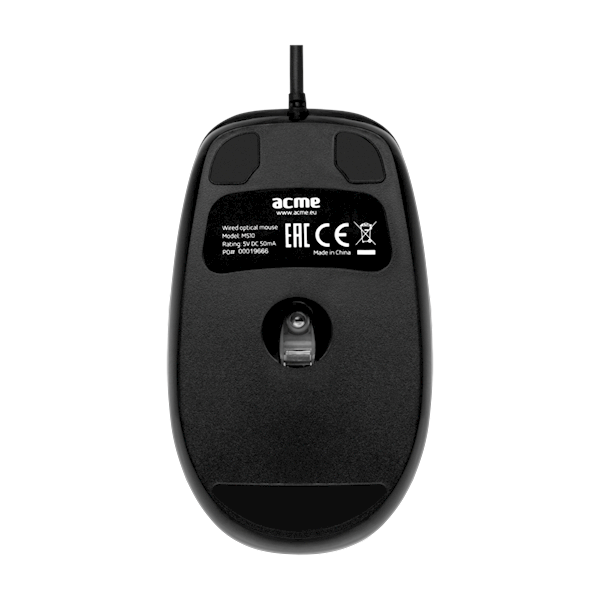 მაუსი ACME MS10 Mini optical mouse Black | 97795 | 97795 | Acme | მაუსები