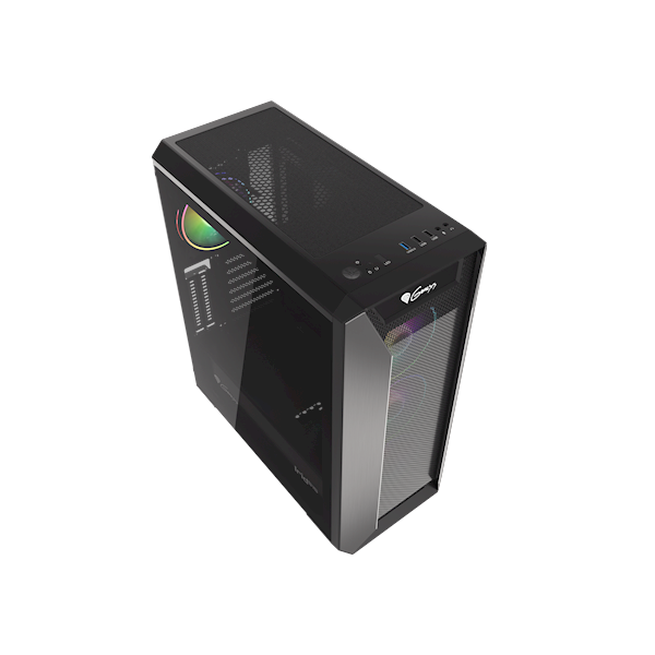 ქეისი Genesis Mid-Tower IRID 515 Black with RGB Light | 117577 | IRID ...