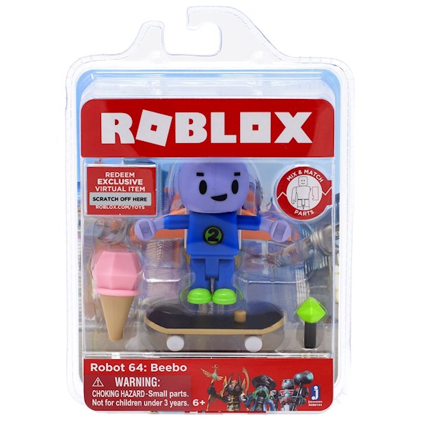 სათამაშო საკოლექციო ფიგურა Roblox ROB0194 Robot 64 Beebo W5 | ROB0194 ...