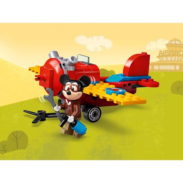 ასაწყობი თვითმფრინავი Lego 10772, Mickey Mouse's Propeller Plane ...