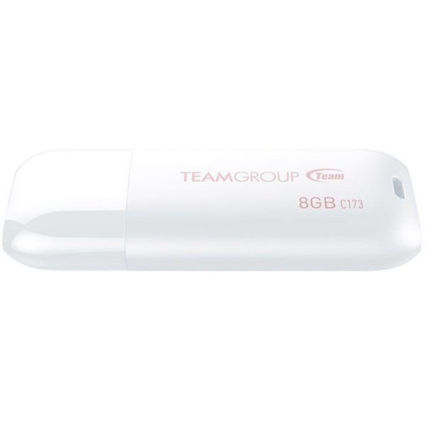 USB ფლეშ მეხსიერება Team C173, 8GB, USB 2.0, White | 765441037410 ...
