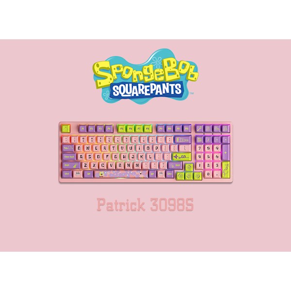 კლავიატურა Akko 3098S Patrick, CS Starfish RGB, Wired, RGB, USB Type-C ...