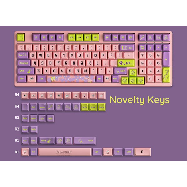 კლავიატურა Akko 3098S Patrick, CS Starfish RGB, Wired, RGB, USB Type-C ...