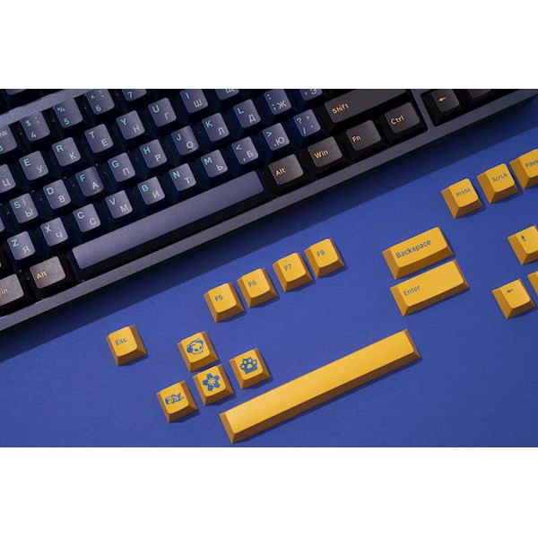 კლავიატურა akko 3087 V2 DS Horizon, CS Radiant Red, Wired, USB, Gaming ...