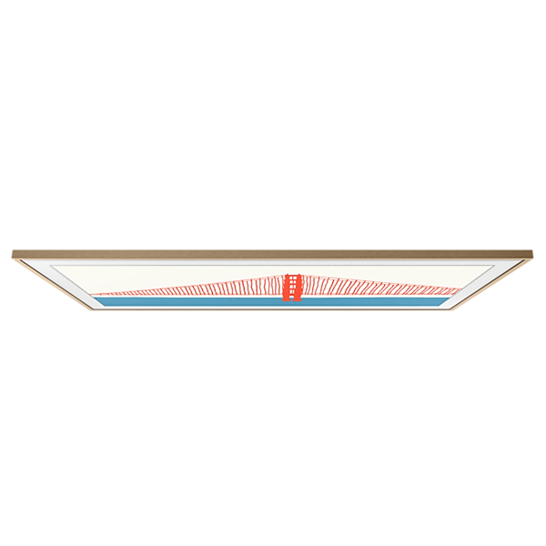 ტელევიზორის ჩარჩო Samsung VG-SCFA65TKBRU, 65", Additional Frame, Beige ...