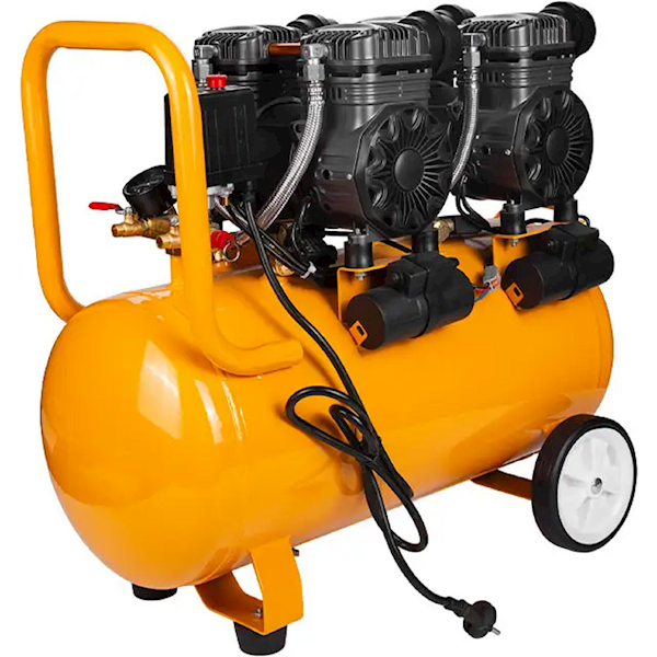 კომპრესორი Dingqi 10080105, 1490W, 50L, Air Compressor, Orange ...