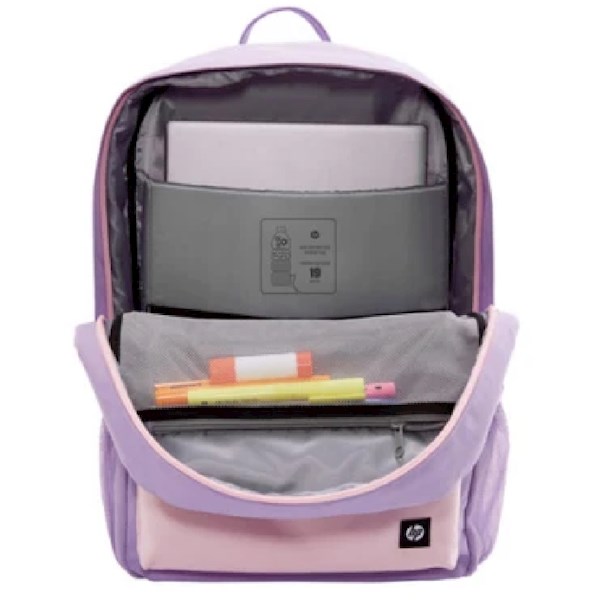 ნოუთბუქის ჩანთა HP 7J597AA Campus, 15.6", Backpack, Lavender | 152512 ...