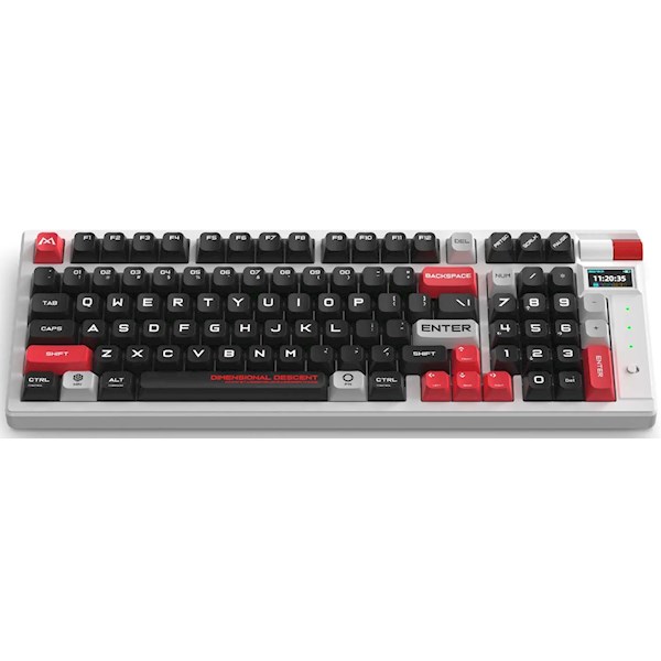 კლავიატურა Marvo KG991W, Wireless, RGB, USB-C, Gaming Keyboard, Grey ...